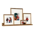 Kate and Laurel Bordeaux Transitional Picture Frame Set, Set of 5 ...