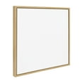 Kate and Laurel Sylvie Blank Framed Canvas Wall Art, 22x22 Natural ...
