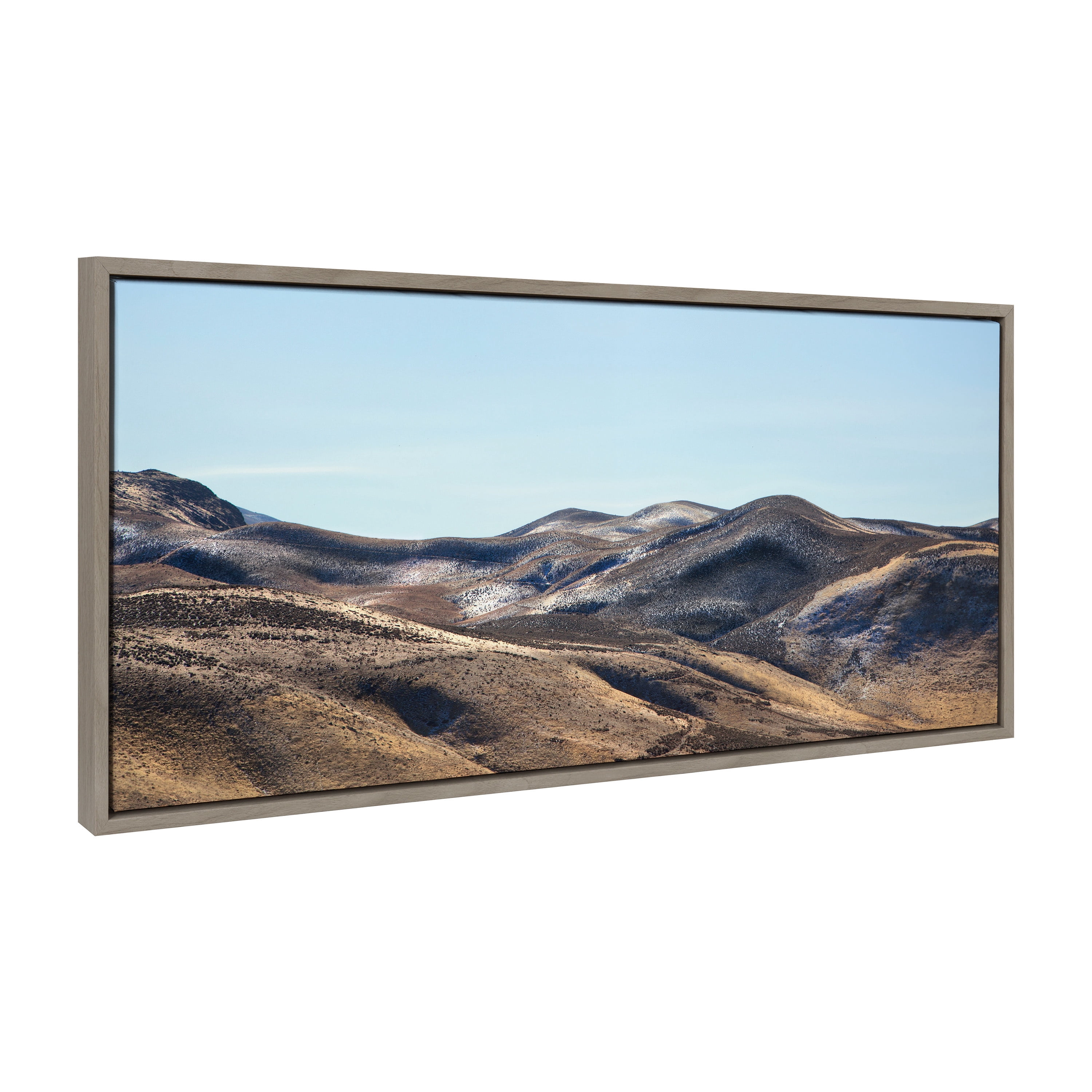 Kate and Laurel Sylvie Reno Nevada Framed Canvas Wall Art by Golie ...