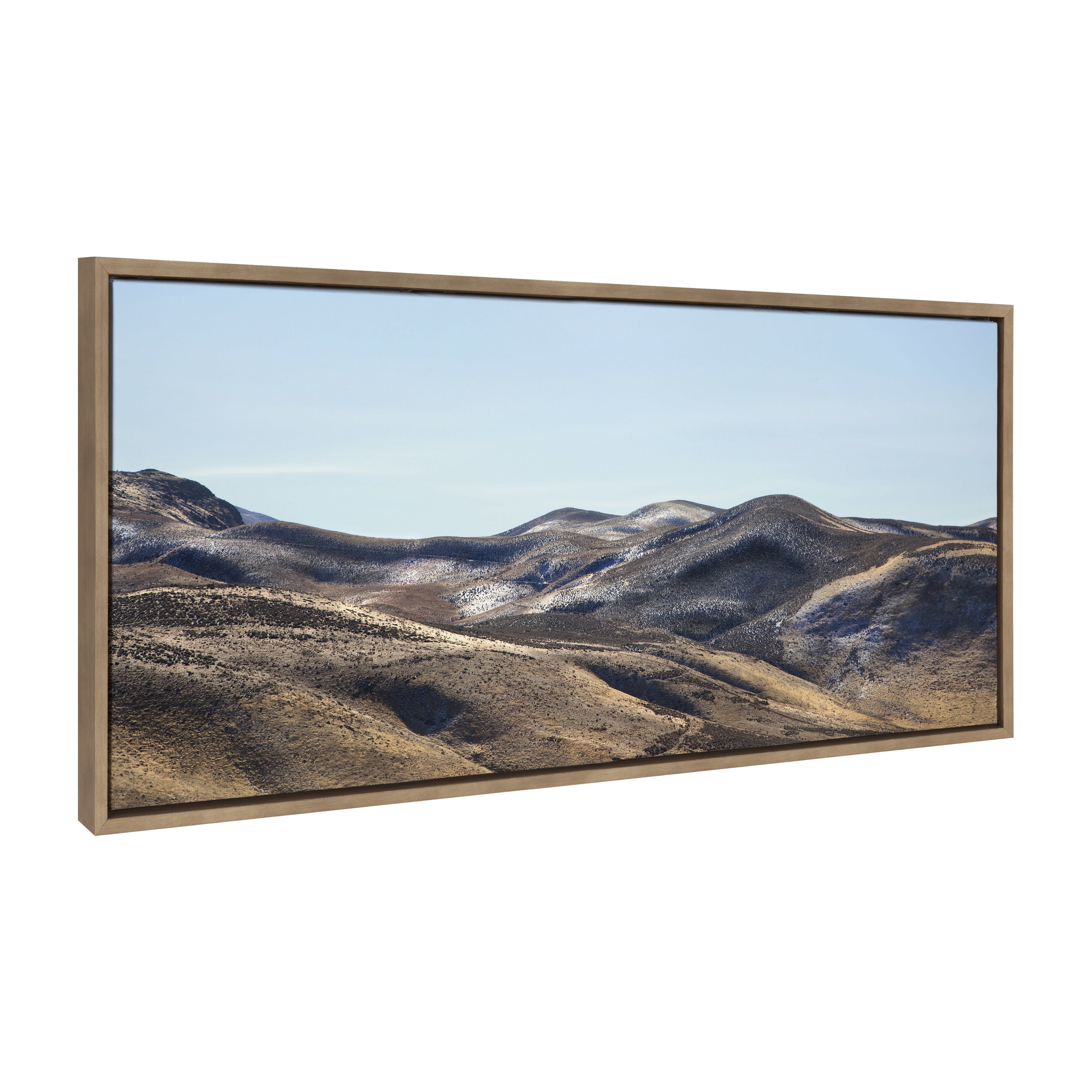 Kate and Laurel Sylvie Reno Nevada Framed Canvas Wall Art by Golie ...