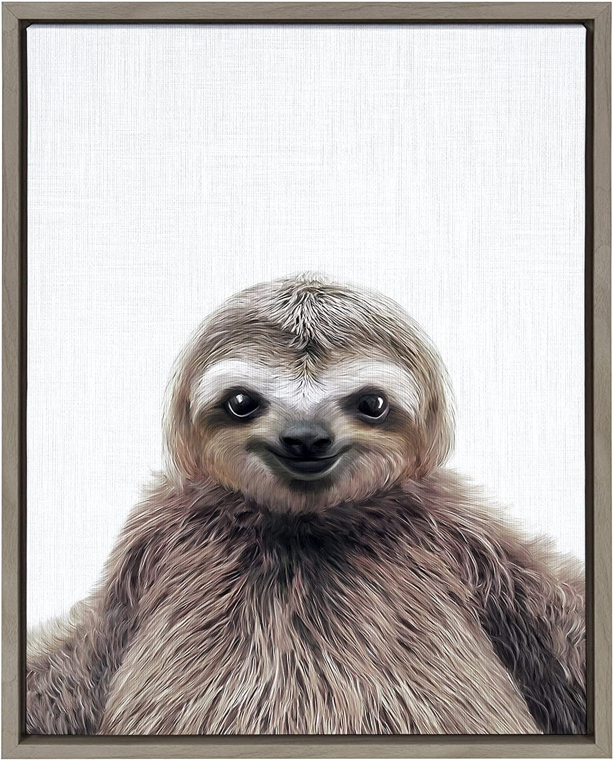 Kate and Laurel Sylvie Sloth Animal Color Photography Print Portrait ...