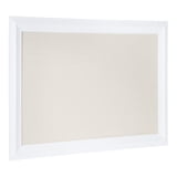 Kate and Laurel Whitley Large Modern Linen Fabric Pinboard, Decorative ...