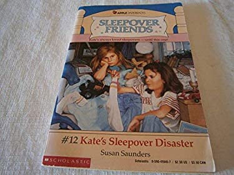 Pre-Owned Kate's Sleepover Disaster (Paperback) 9780590418461 - Walmart.com