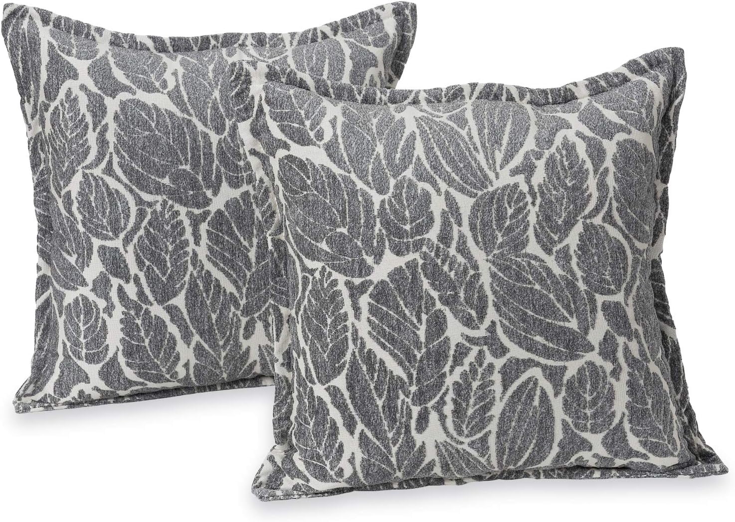 Katelyn Chenille Textured Flower Decorative Throw Pillows, Filled with ...
