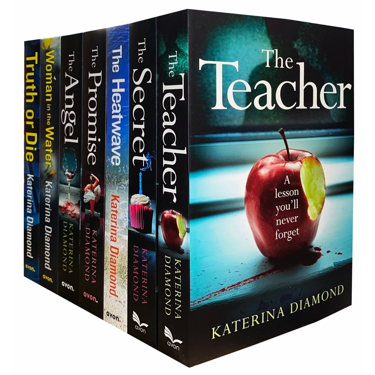 Katerina Diamond Collection 7 Books Set (The Teacher, The Secret, The ...