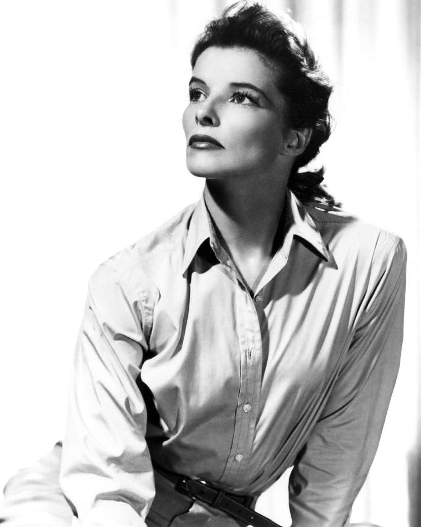 Katharine Hepburn B&W Photo Print 24x36 Classic Hollywood Poster Young ...