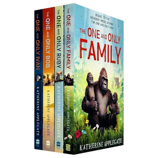 The One and Only Ivan Series by Katherine Applegate: 4 Books Set - Ages ...