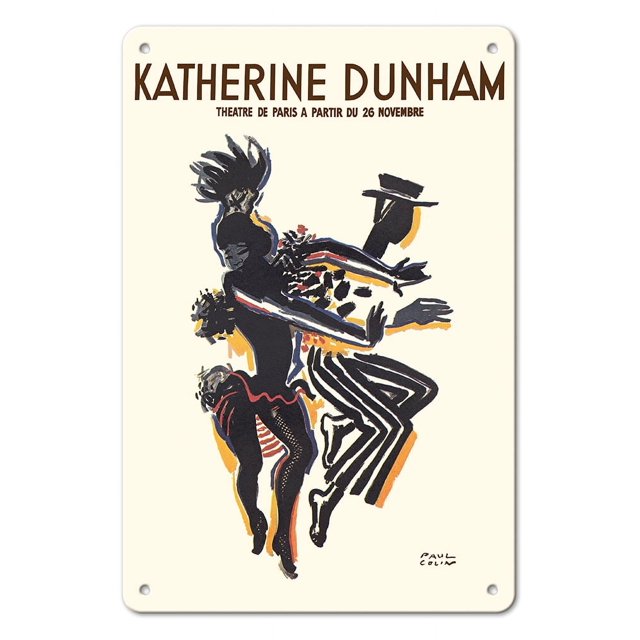 Katherine Dunham - Black Dancer Choreographer - Vintage Dance Poster by ...