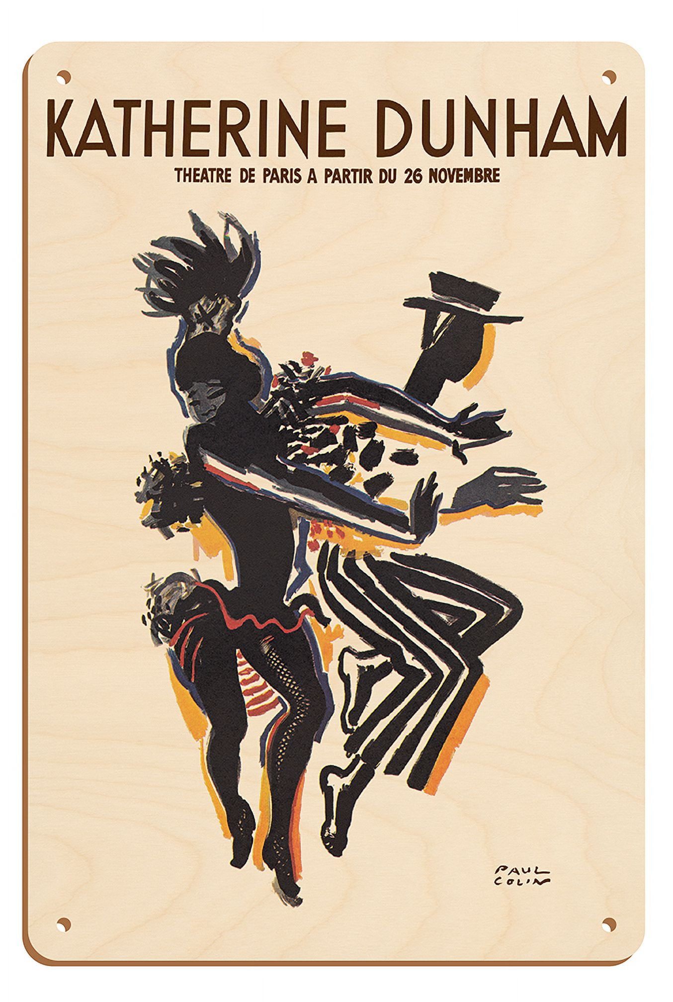 Katherine Dunham - Black Dancer Choreographer - Vintage Dance Poster by ...