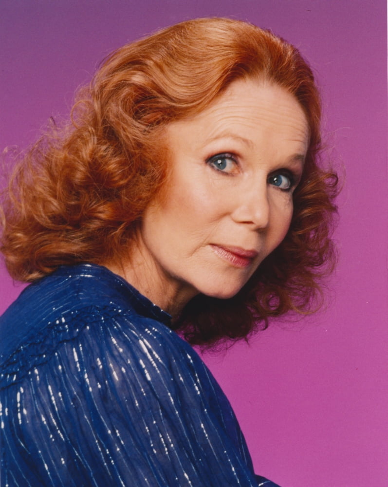 Katherine Helmond Side View Pose in Blue Dress Photo Print (8 x 10 ...