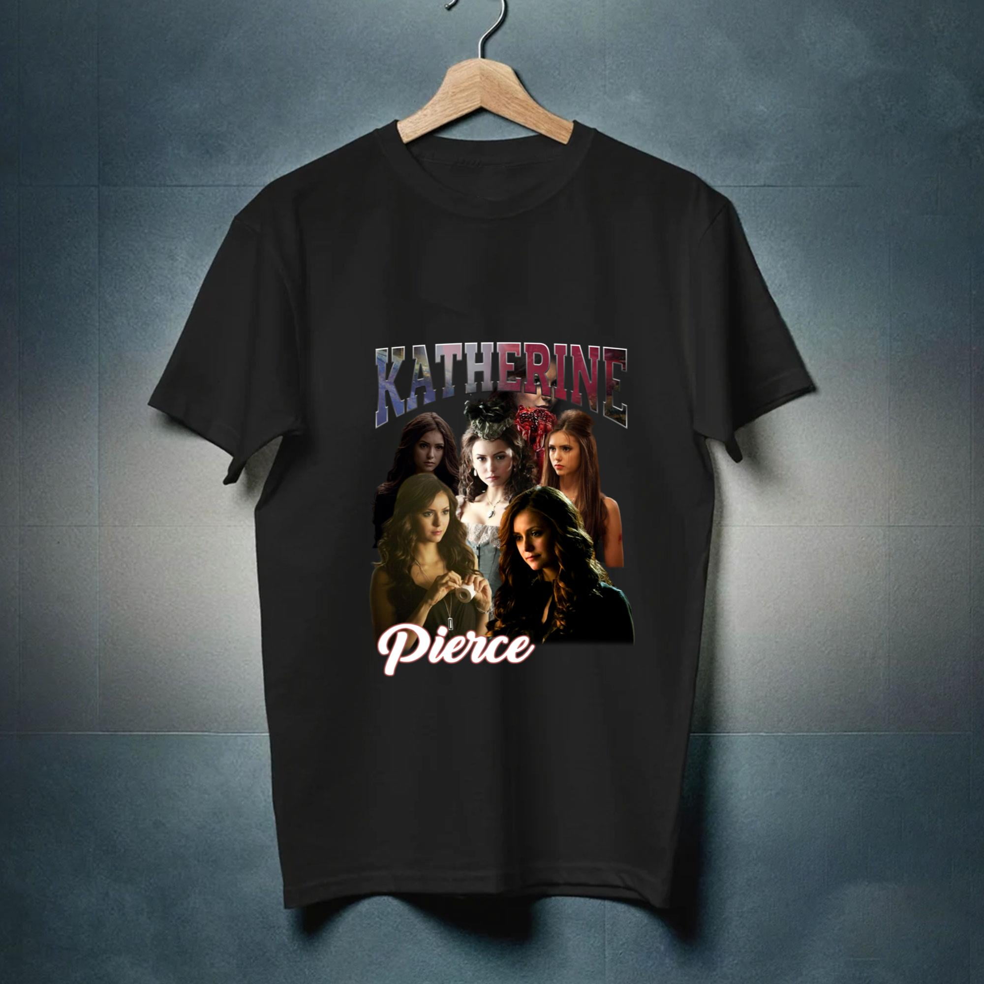 Katherine Pierce Vintage Bootleg Tee - Walmart.com