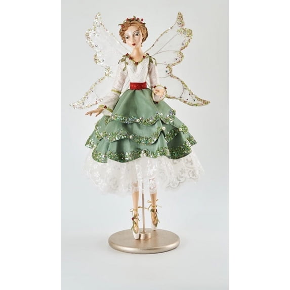 Katherine's Collection 2022 Mary Noelle Standing Mistletoe Magic Fairy ...
