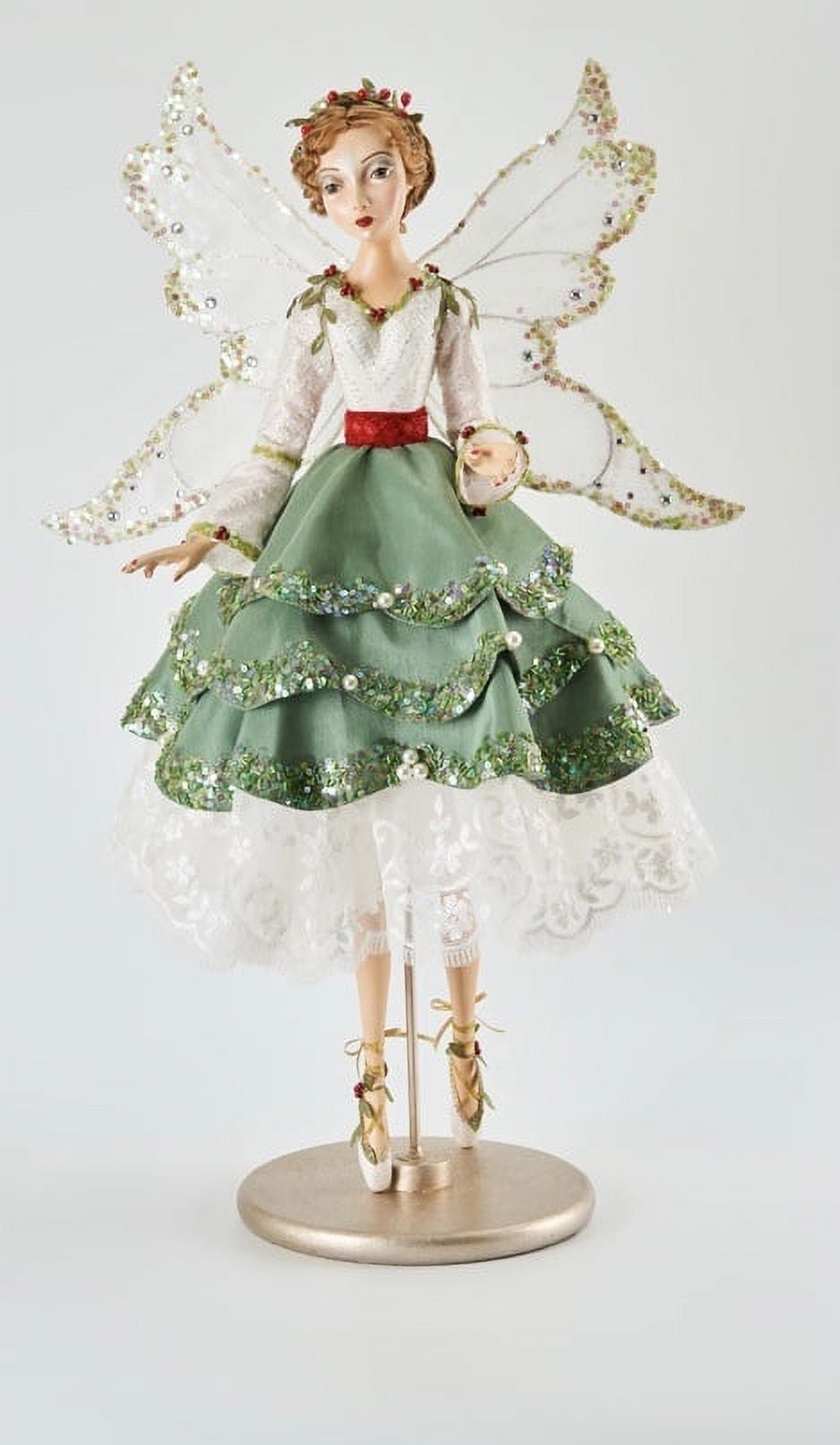 Katherine's Collection 2022 Mary Noelle Standing Mistletoe Magic Fairy ...
