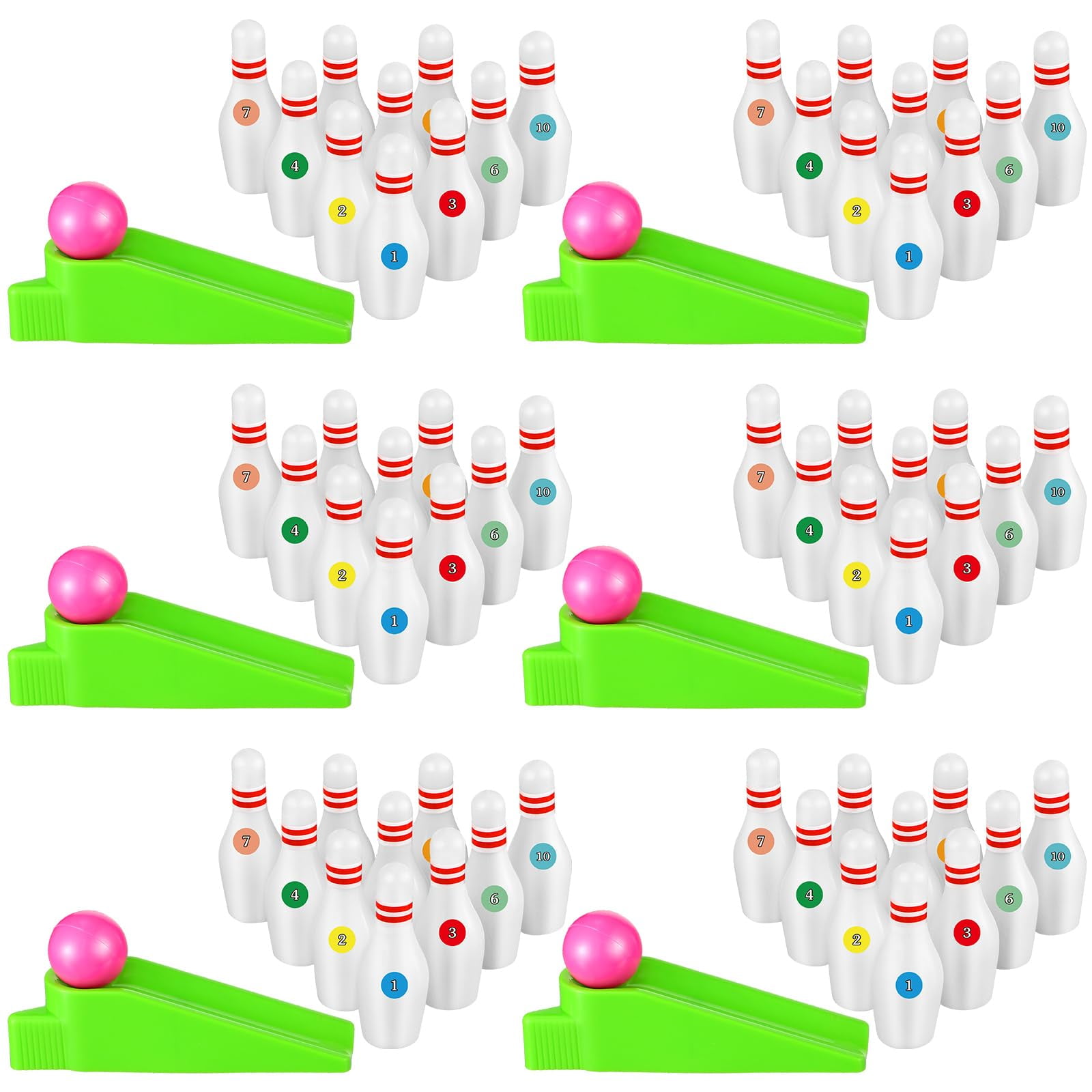 Kathfly Bowling PartyITSC Favors for Kids Mini Game with Miniature Bowl ...