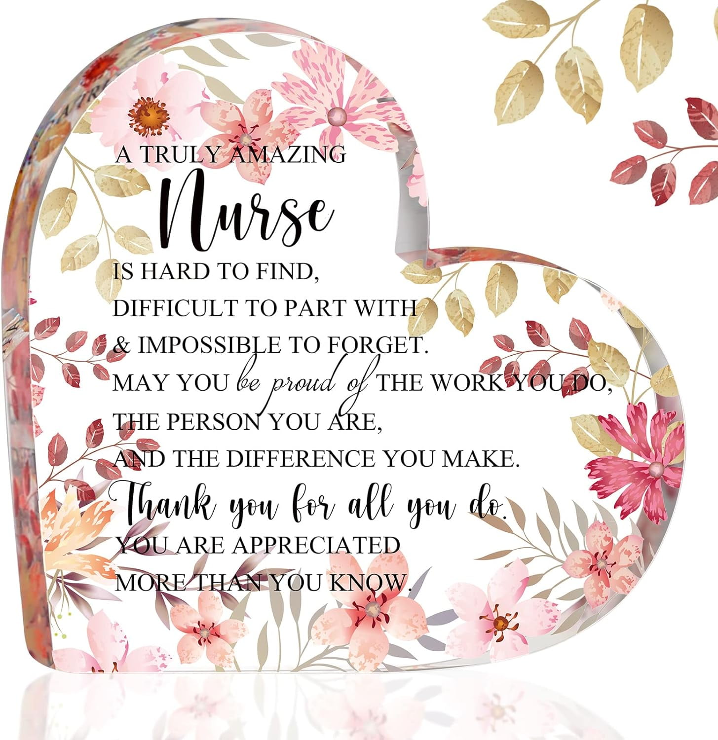 Kathfly Nurse Appreciation Gift Nurse Nursing Assistants Gift Truly ...