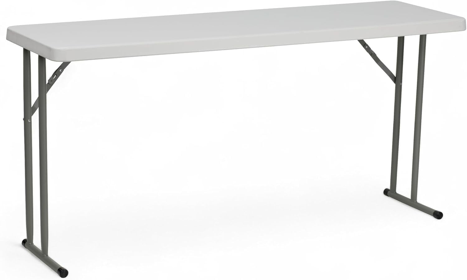 Kathryn 5' Plastic Folding Training and Event Table, Rectangular ...