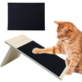 Kathson Cat Nail File Scratcher Tilted Pet Ramp for Cats Scratching ...