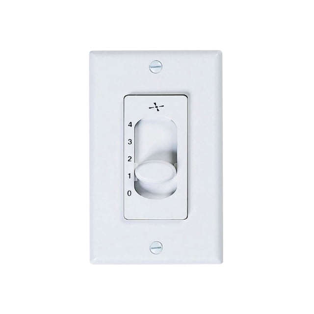 Kathy Ireland HOME SW46W, 4-Speed Ceiling Fan Slide Control White ...