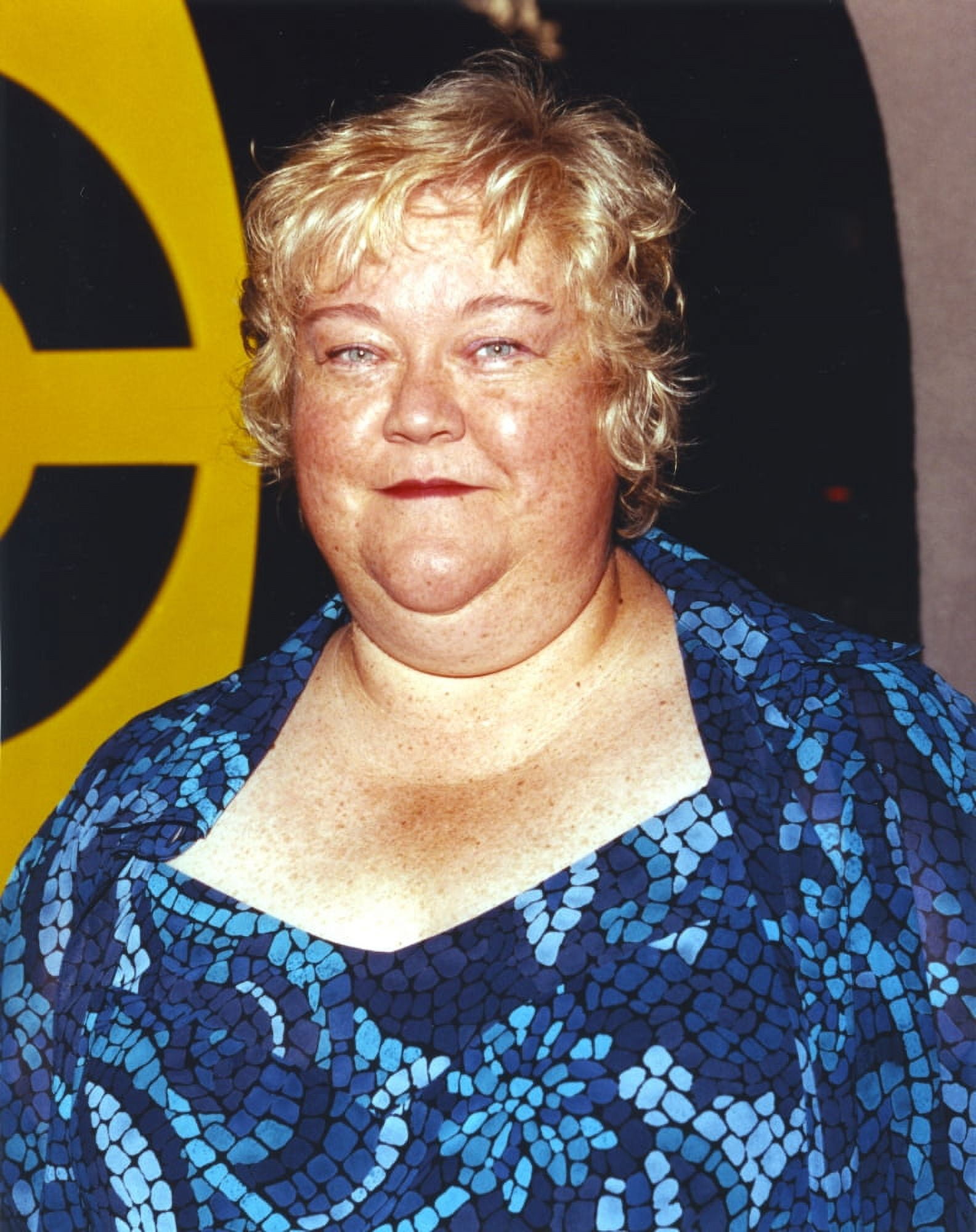 Kathy Kinney Pose in Blue Dress Photo Print (8 x 10) - Walmart.com