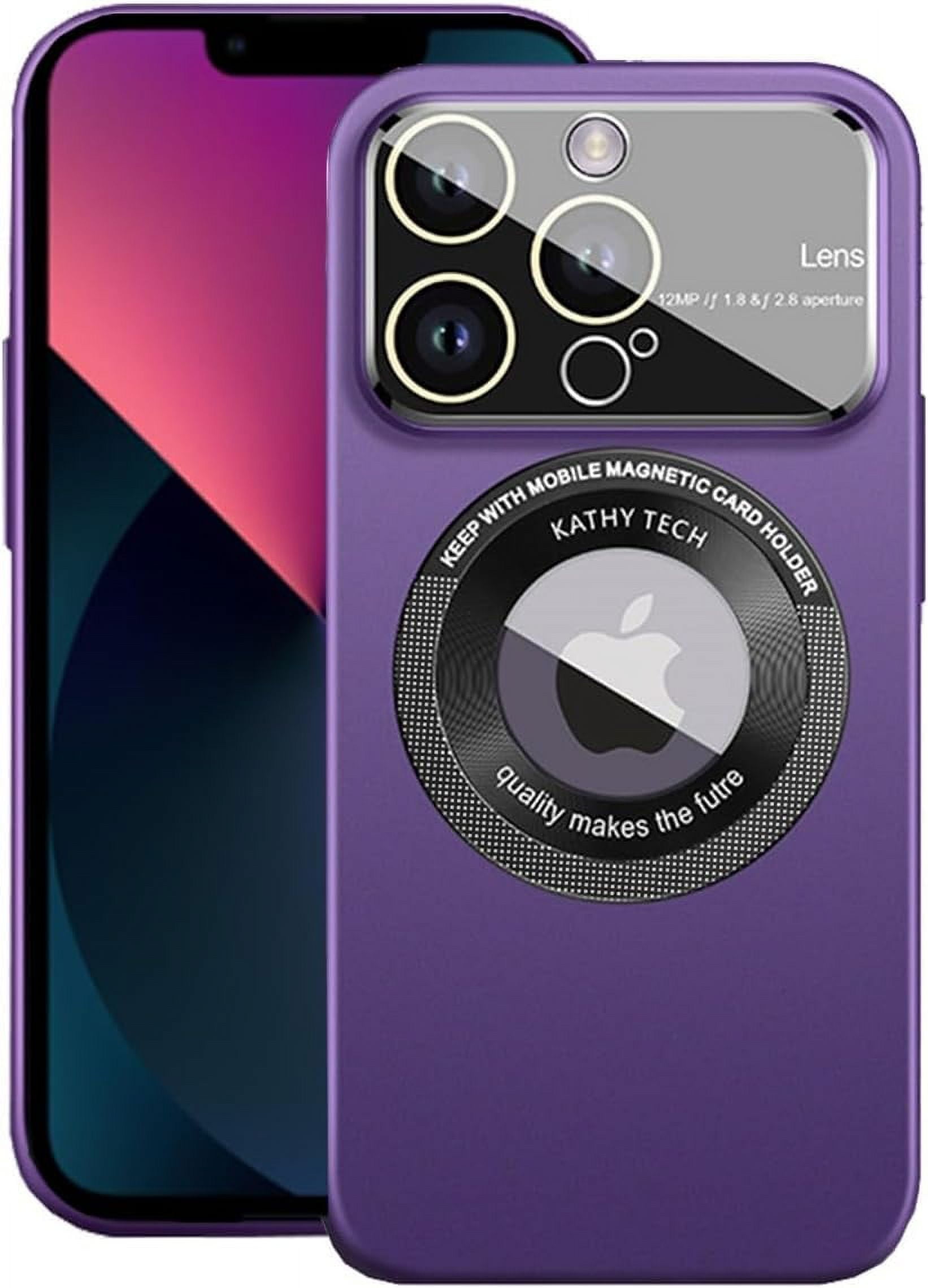 Kathy Tech iPhone 13 Pro Hard Case, Purple - Walmart.com