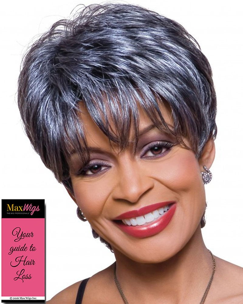 Kathy Wig Color 3T34 - Foxy Silver Wigs Short Textured Pixie Tapered ...