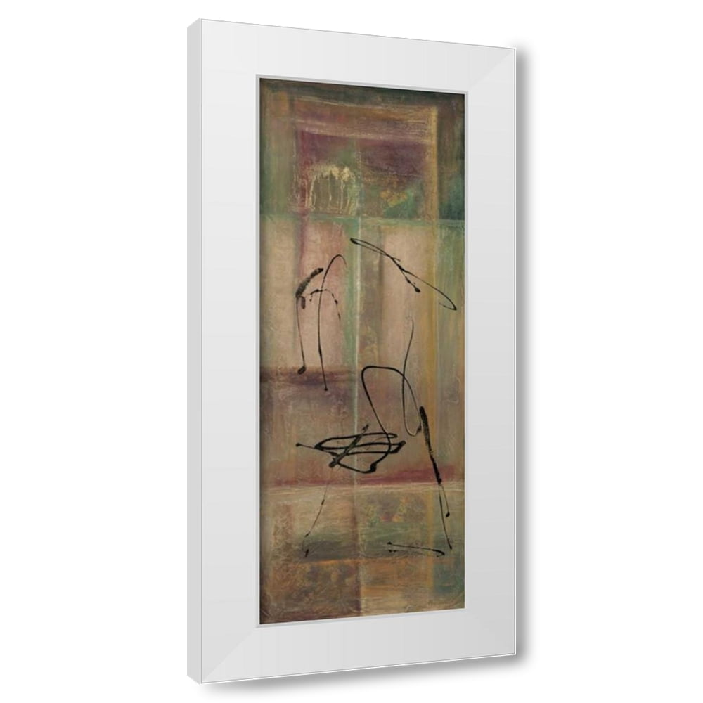 Kati Roberts 4x14 White Modern Wood Framed Wall Art Titled - Smooth ...
