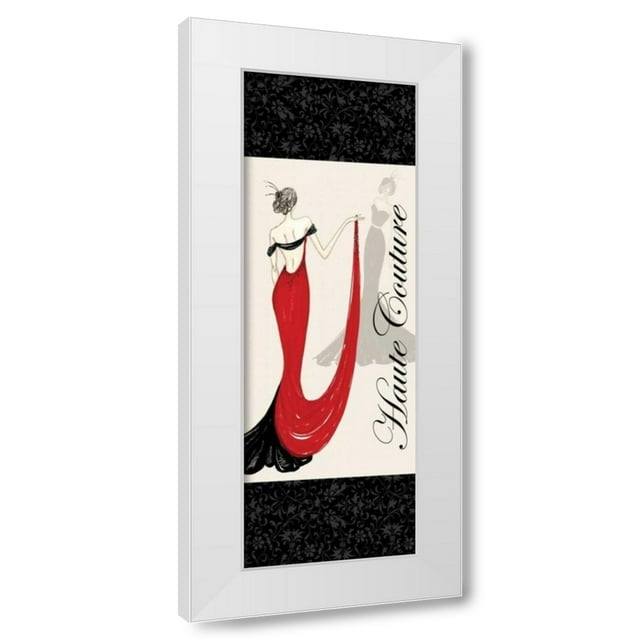 Katie Guinn 11x24 White Modern Wood Framed Wall Art Titled - Haute ...