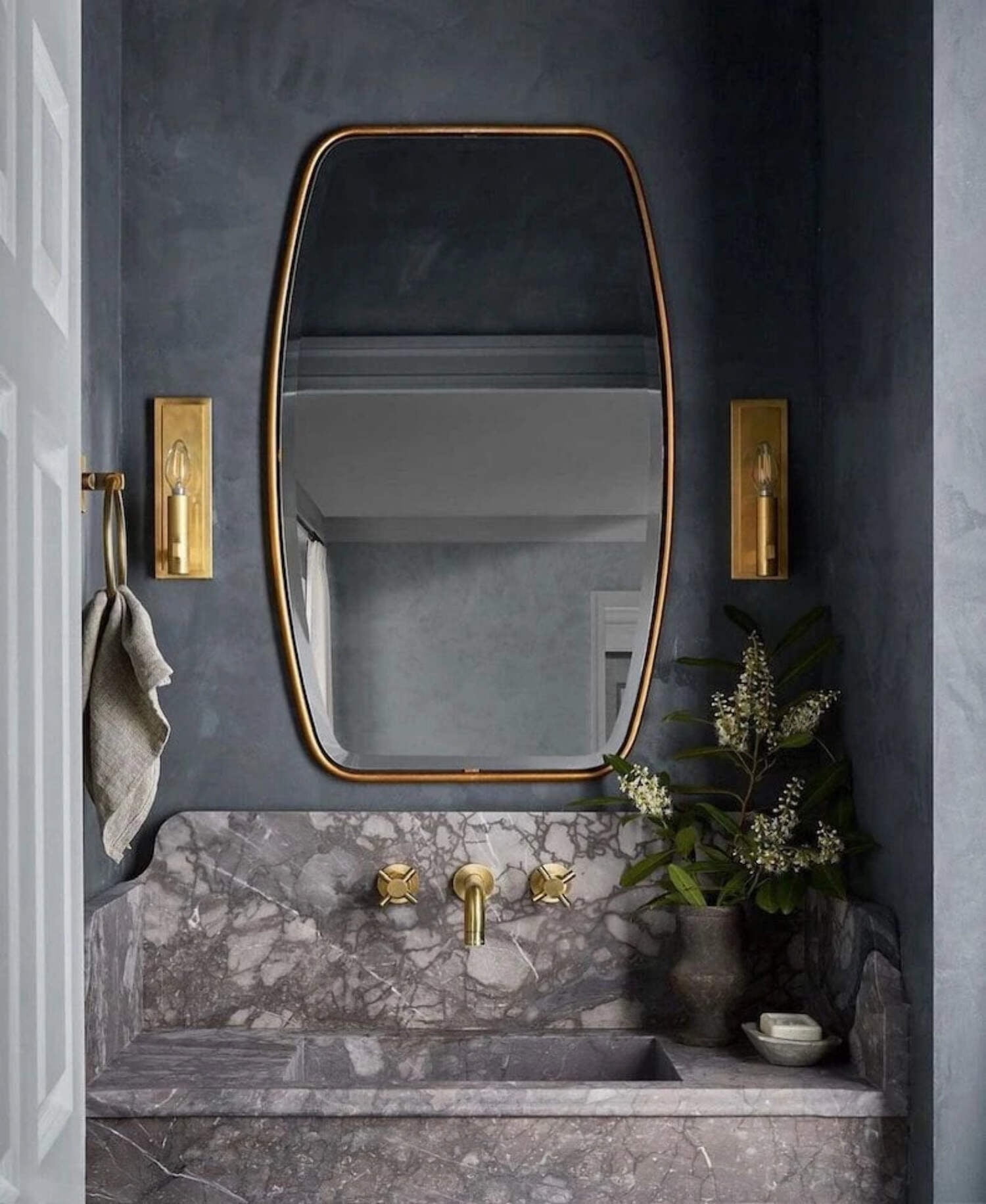 Katie Irregular Wall Mirror Asymmetrical Mirror - Walmart.com