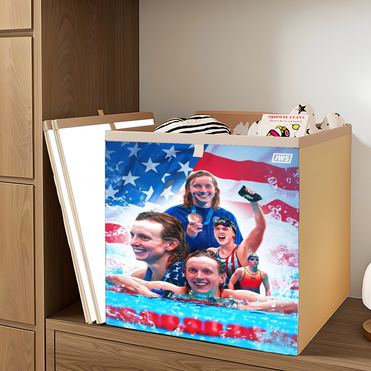 Katie Ledecky organizer box say goodbye to clutter with one sleek box ...