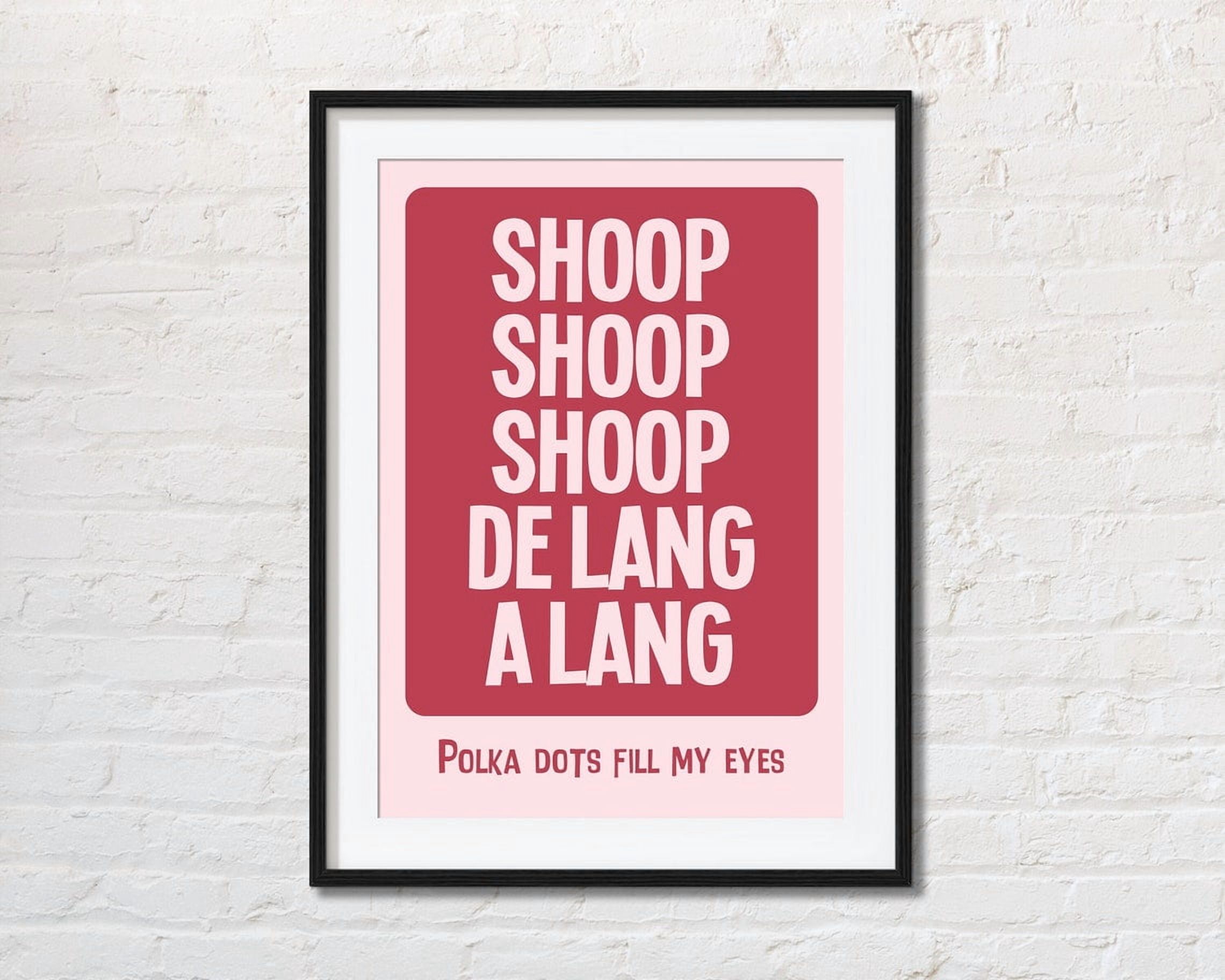 What Katie Did Shoop Shoop Shoop De Lang A Lang Song Lyrics Poster The ...