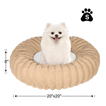 Multipet Lamb Chop Ultra Plush Fabric Dog Bed, Perfect for Pet Sleep ...
