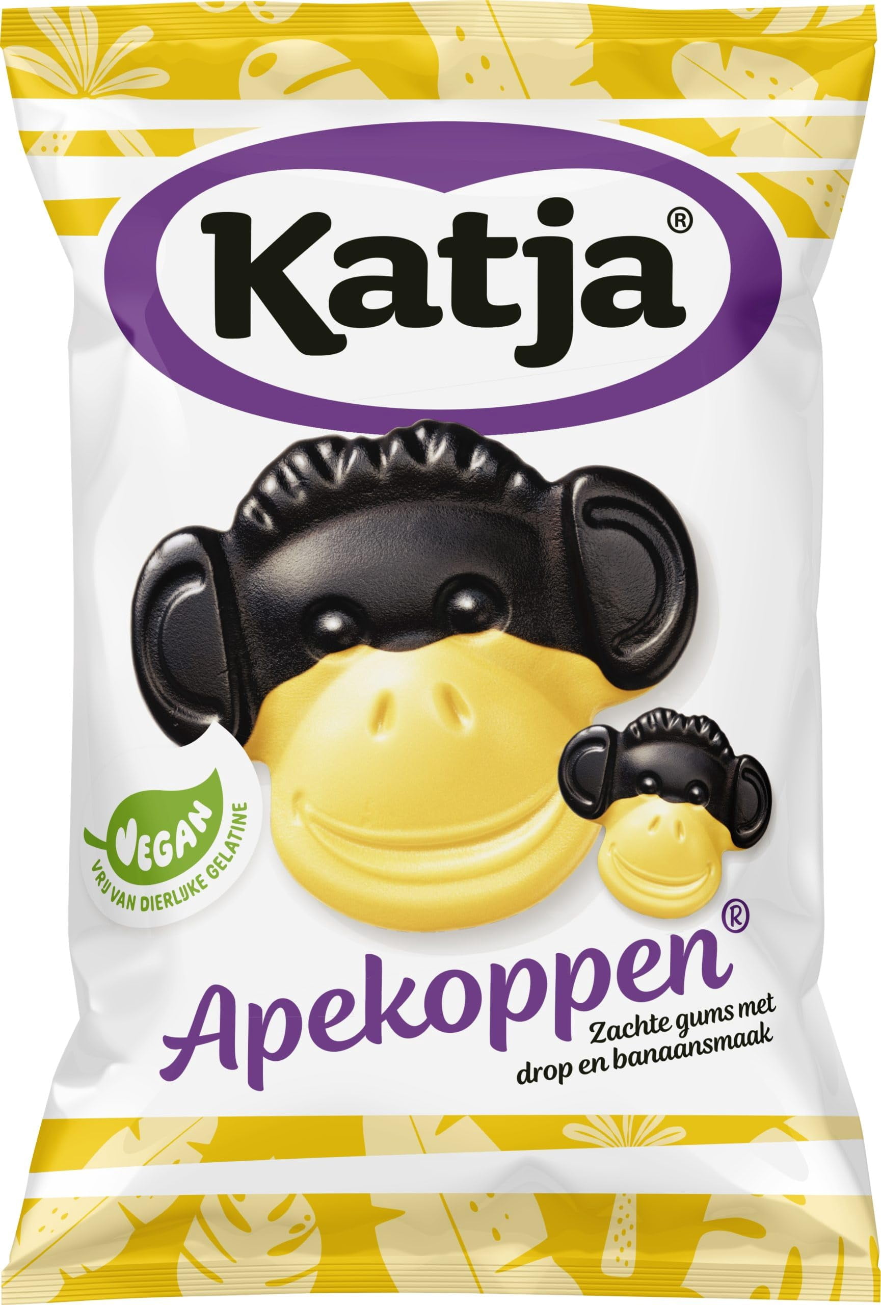 Katja Apekoppen I Soft BCF26 Banana flavored Licorice Gummy Candy I ...