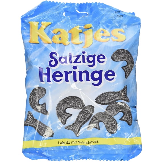 Katjes Salzige Heringe "Salty SBF3 Hering / Fish" 200g - Walmart.com