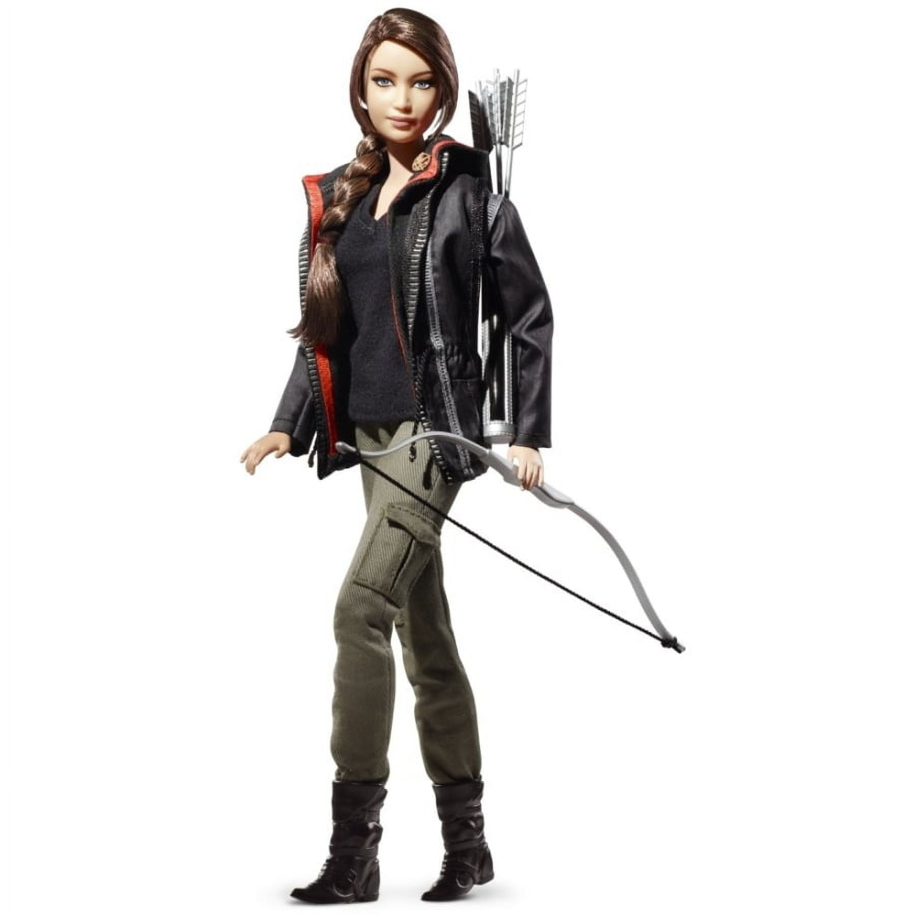 Katniss Everdeen Barbie Doll The Hunger Games Black Label - Walmart.com