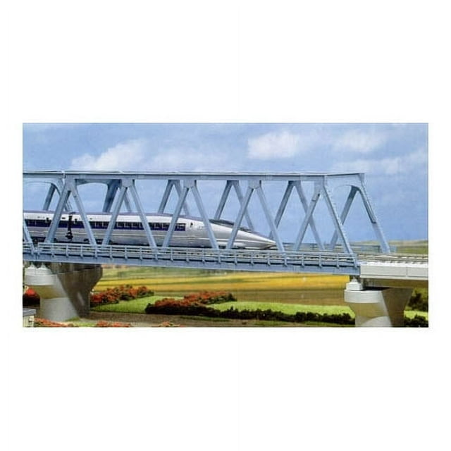 Kato 20-436 N 248mm 9-3/4" Double Track Truss Bridge, Lt Blue - Walmart.com