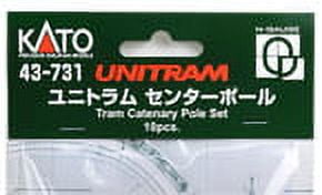 Kato 43-731 N UniTram Streetcar/Tram Catenary Pole (Set of 10 ...