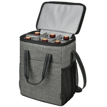 Travelwell 6 BOTTLE LIMO WINE CASE W/ WHEELS - Walmart.com