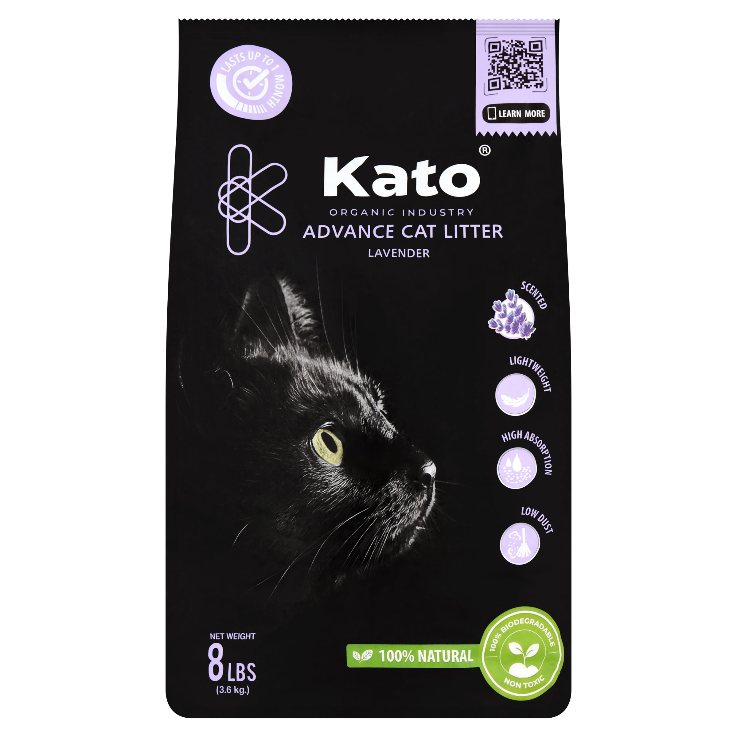 Kato Advance Cat Litter Scented Lavender Natural Organic Biodegradable ...