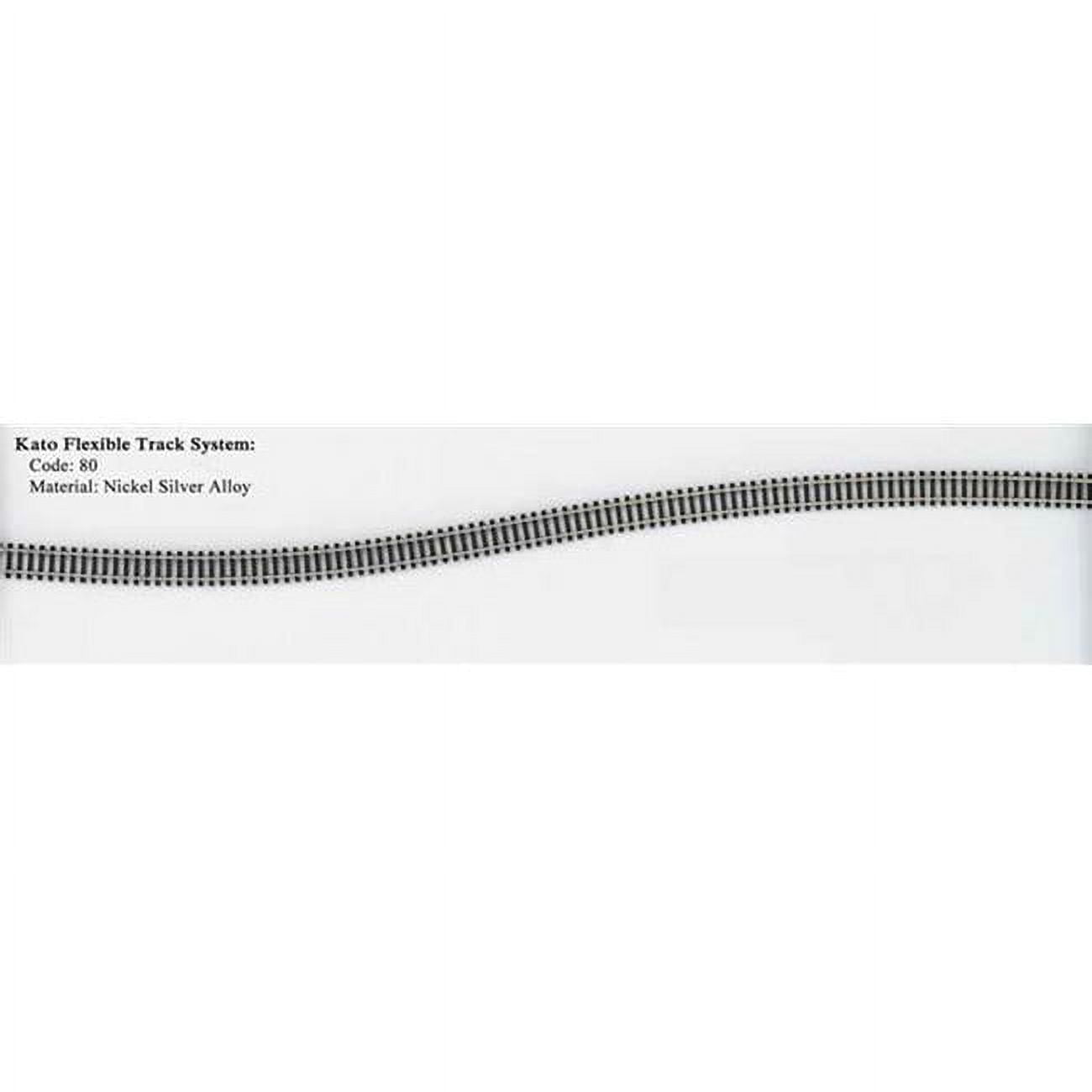 Kato KAT21-000 3.185 in. N Scale Flex Model Track - 10 Piece - Walmart.com