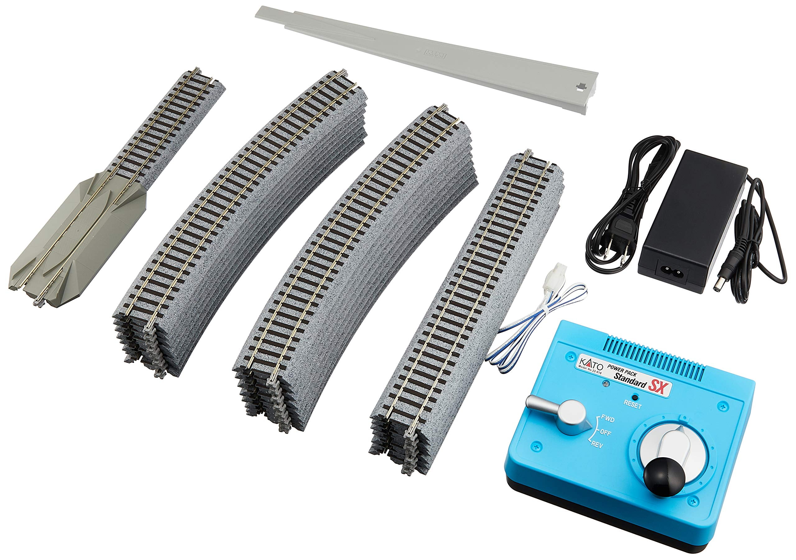 Kato USA, Inc. HO HM1 R670mm Basic Track Oval with Power Pack SX ...