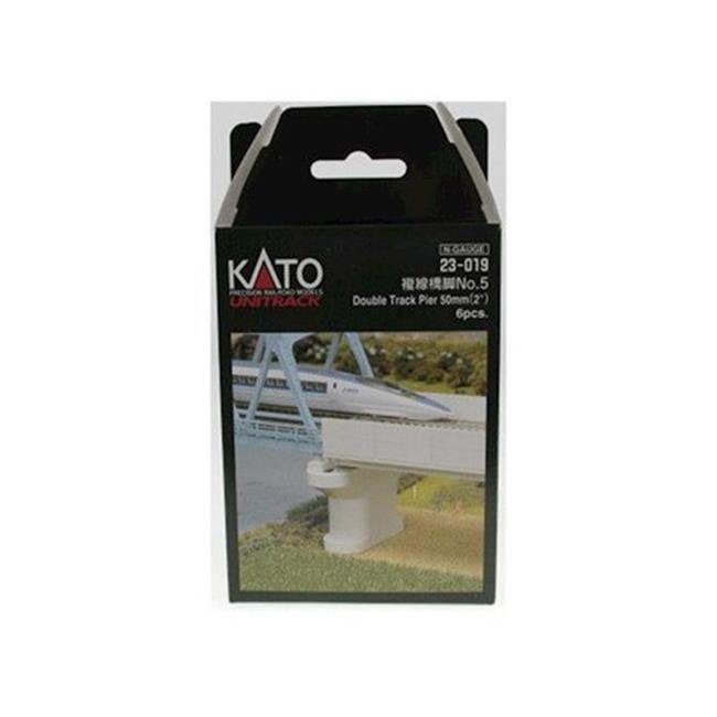 Kato 23-019 Double Track Pier (Poured) (6) - Walmart.com