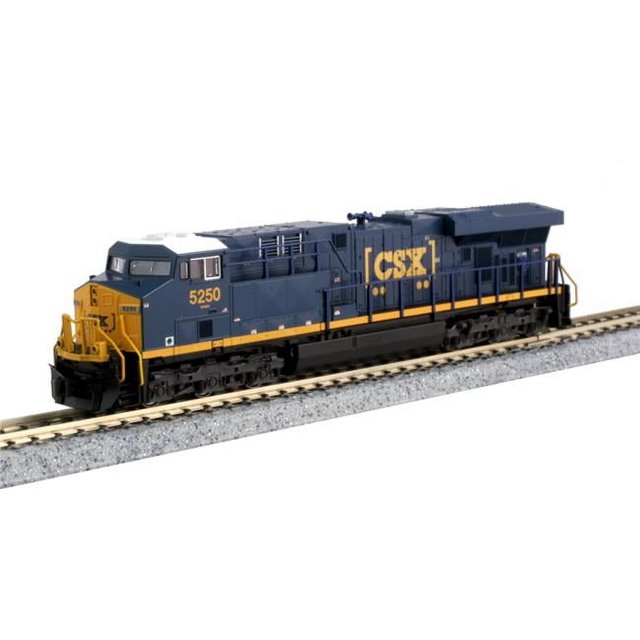 Kato No.5293 N Scale CSX GE ES44DC Boxcar Logo DC-DCC Drop-In Ready ...