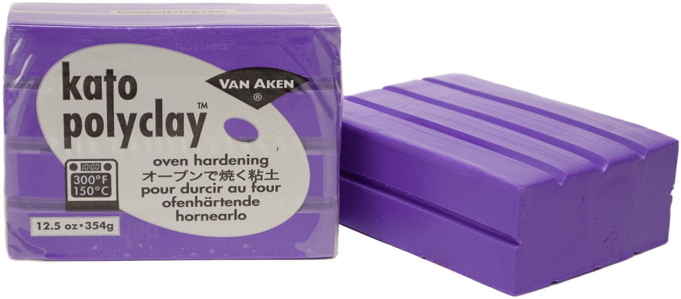 Kato Polyclay 12.5oz-Violet - Walmart.com
