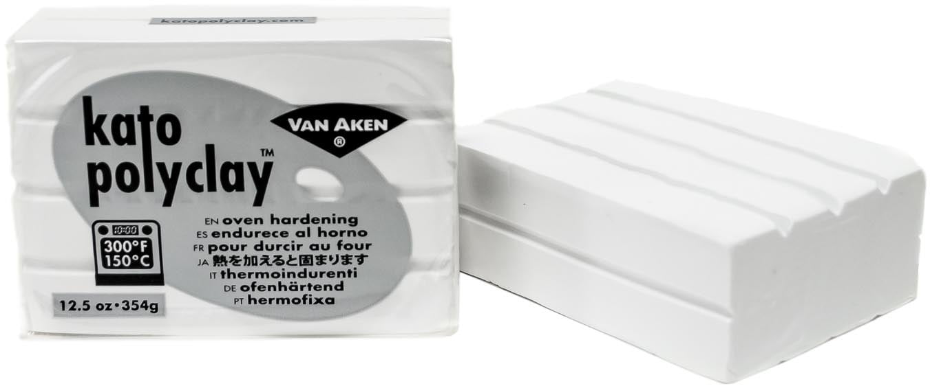 Kato Polyclay 12.5oz-White - Walmart.com