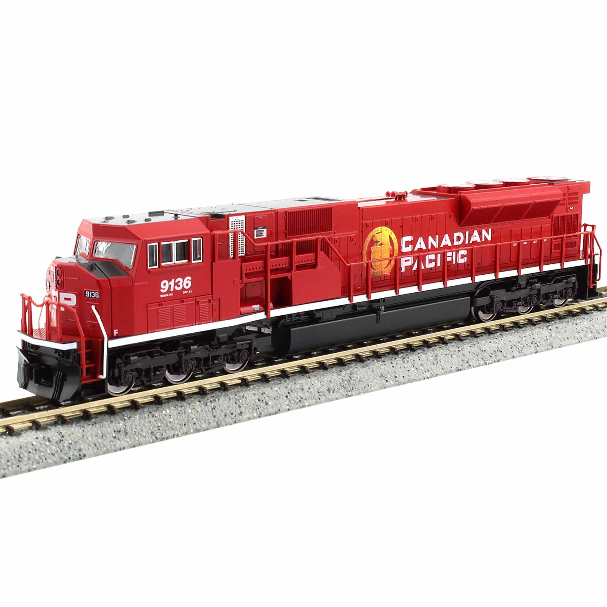 Kato USA Inc. EMD SD90/43MAC CP 9136 KAT1765626 - Walmart.com