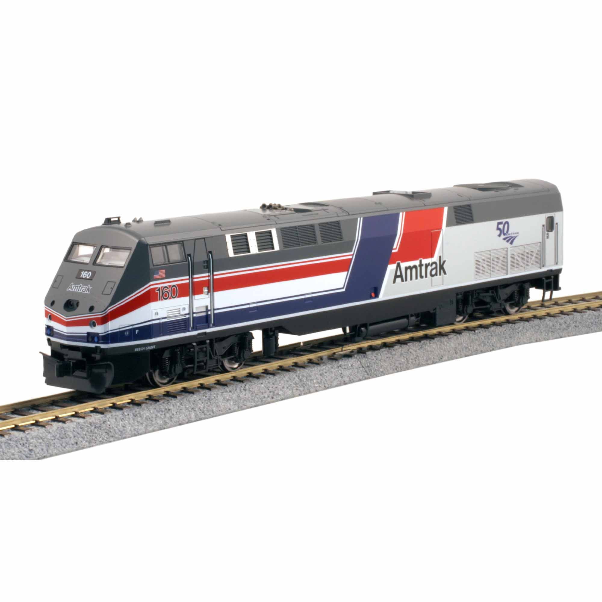Kato USA Inc. HO P42 Amtrak Phase III #160 LS KAT376116LS HO Locomotives - Walmart.com