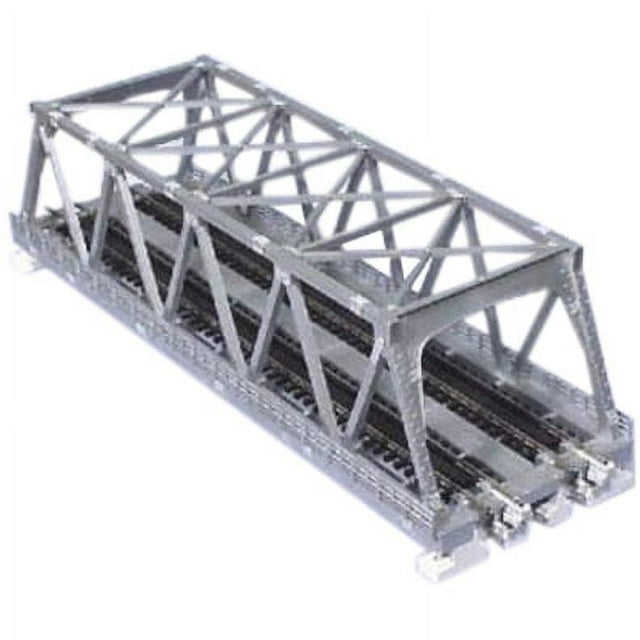 Kato 248mm (9 3/4") Double Track Truss Bridge, Silver - Walmart.com