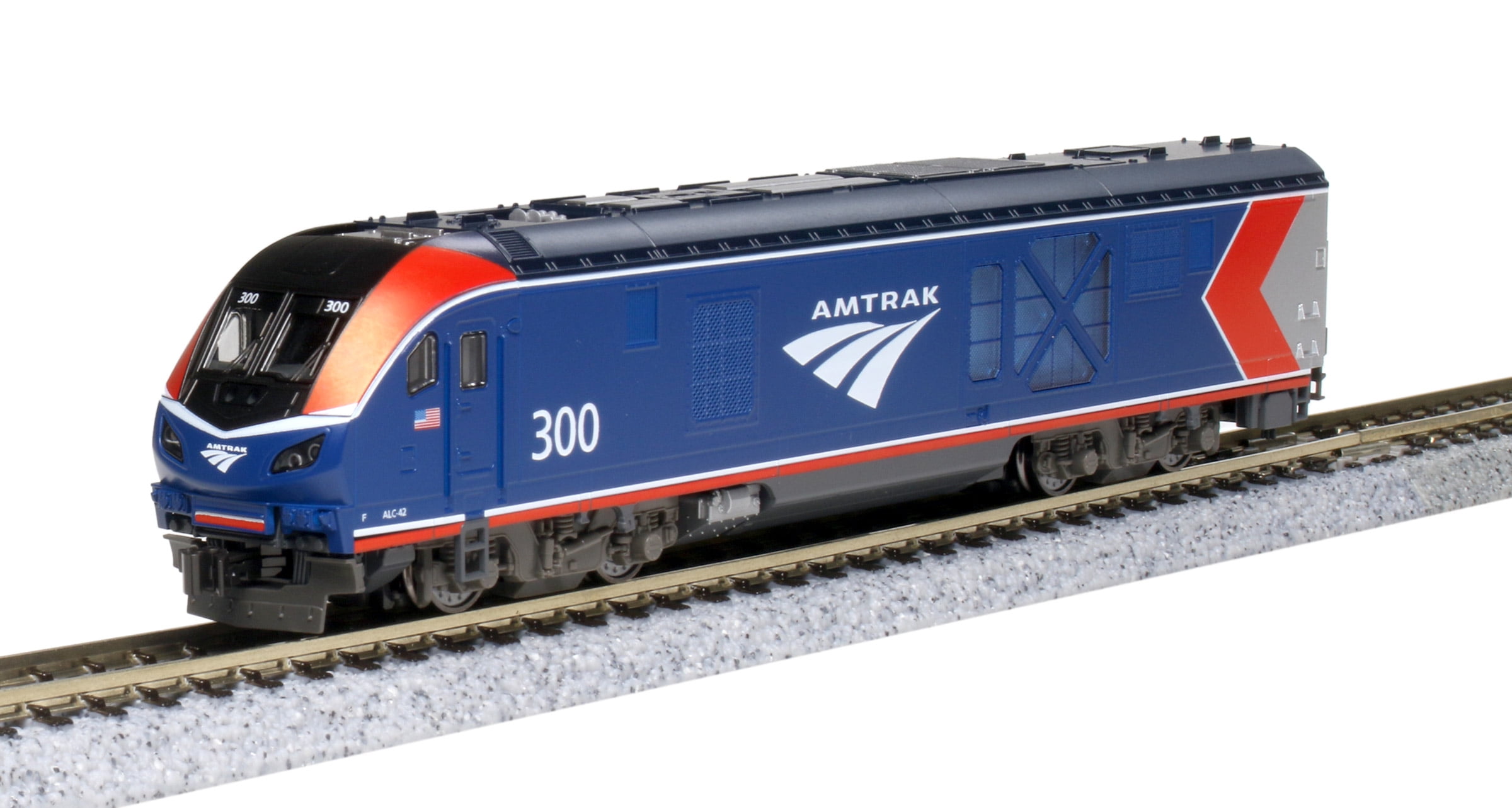 Kato USA Inc. N ALC-42 Charger Amtrak Phase VI #300 KAT1766051 N ...