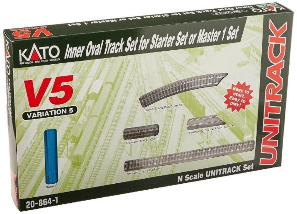Kato 20-864-1 N Scale V5 UNITRACK Inside Loop Track Set - Walmart.com