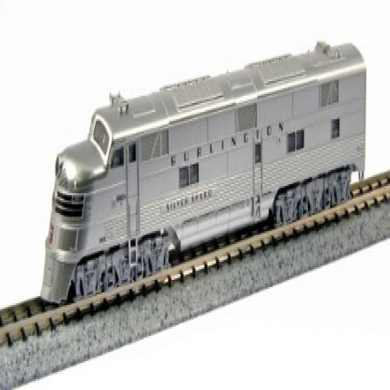 Kato USA Model Train Products EMD E5A #9910A CB and Q Silver Speed N Scale Train - Walmart.com